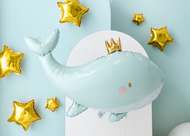 30 Whale Balloon Jumbo Mylar Balloon Party Decor - Etsy