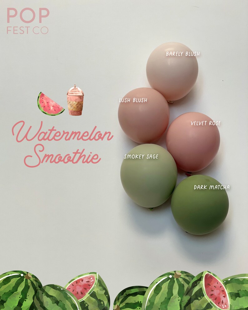 MATTE Individual Balloons / Custom High Quality MATTE Colors - Etsy