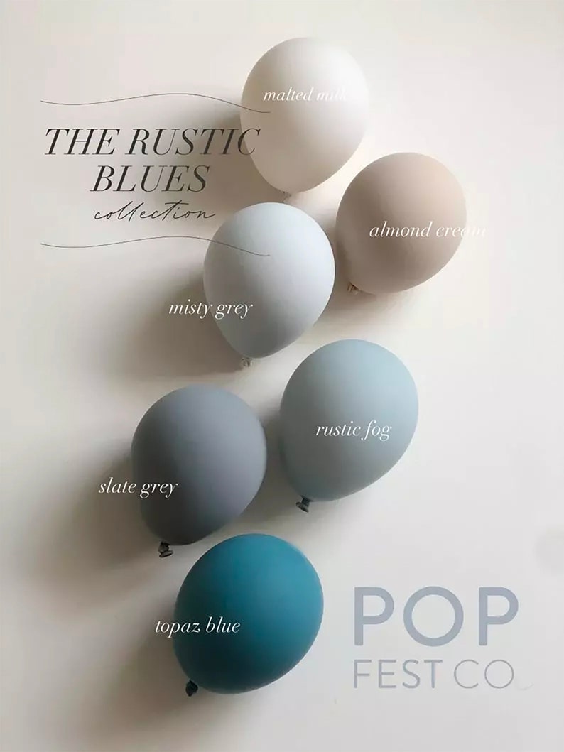 MATTE Individual Balloons / Custom High Quality MATTE Colors - Etsy