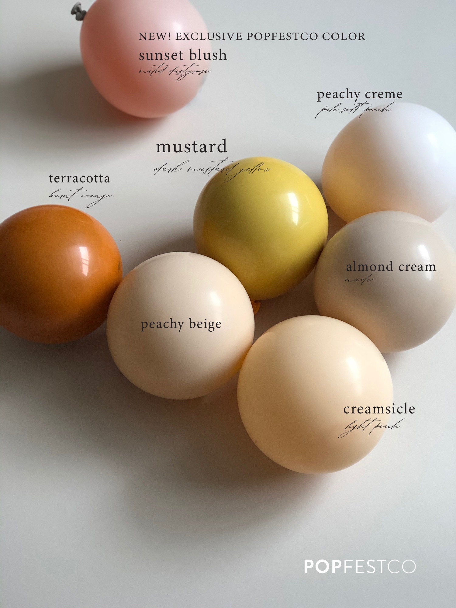 MATTE Individual Balloons / Custom High Quality MATTE Colors - Birthday ...