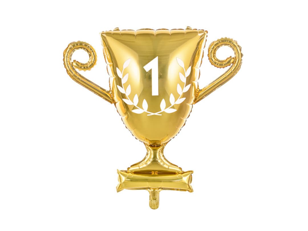 24" Gold Cup Trophy - Jumbo Mylar Balloon, Party Decor, Birthday Decor ...