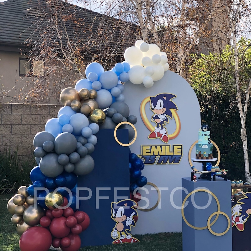 Sonic Birthday Party Balloons - Etsy