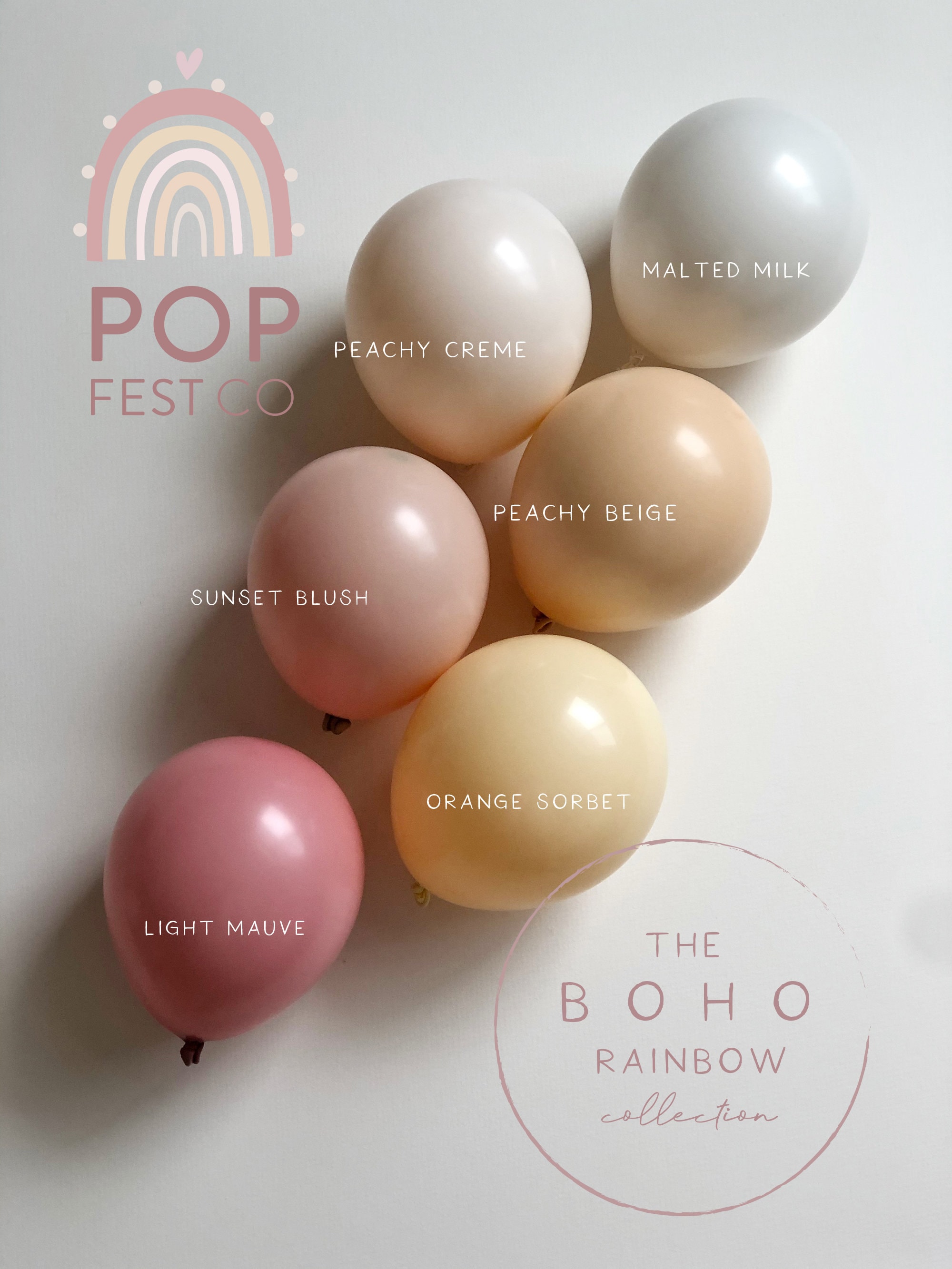 MATTE Individual Balloons / Custom High Quality MATTE Colors - Etsy