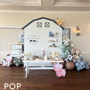 Farm Animal Party DIY Balloon Garland Kit | Farm Theme Balloon Arch ...