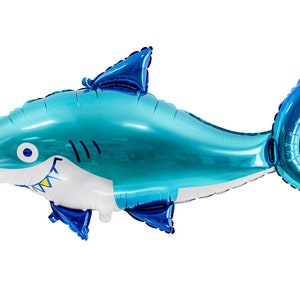 Ocean Sea Creature Mylar Balloons | Ocean Animal Foil Balloons | Shark ...