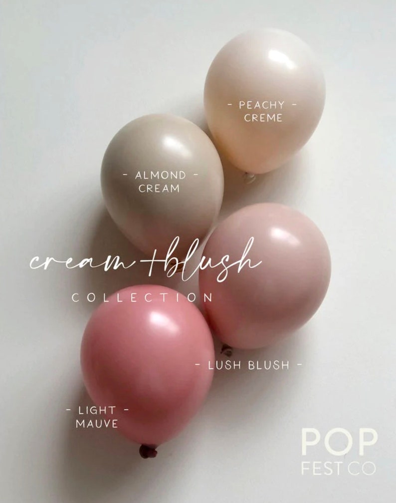 MATTE Individual Balloons / Custom High Quality MATTE Colors - Etsy