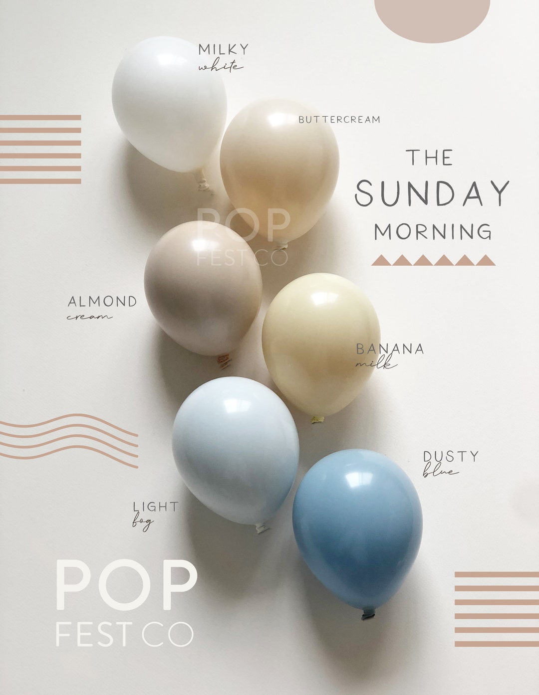 MATTE Individual Balloons / Custom High Quality MATTE Colors - Birthday ...