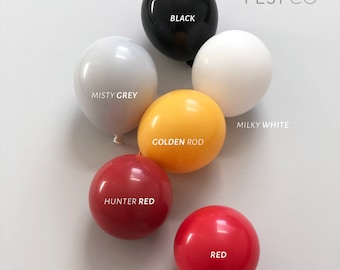 MATTE Individual Balloons / Custom High Quality MATTE Colors | Etsy