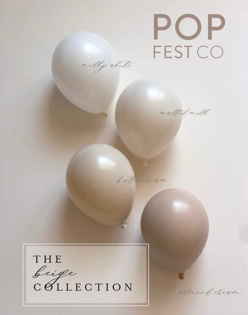 MATTE Individual Balloons / Custom High Quality MATTE Colors - Etsy