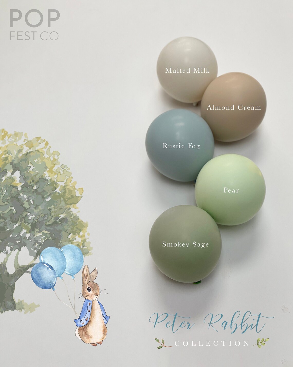 Peter Rabbit DIY Double Stuffed Balloon Arch Garland Kit - Etsy