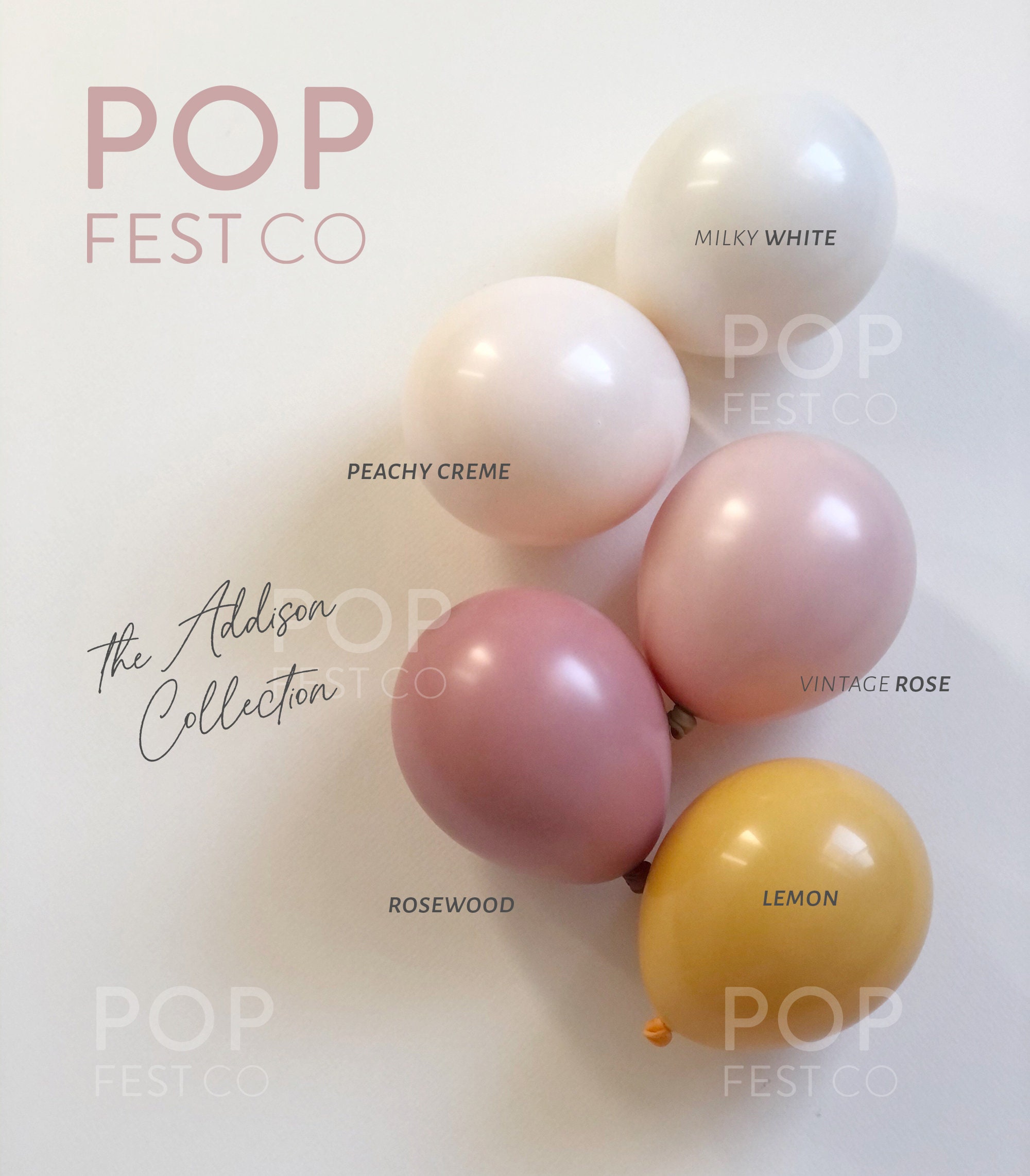 MATTE Individual Balloons / Custom High Quality MATTE Colors - Etsy
