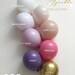 MATTE Individual Balloons / Custom High Quality MATTE Colors - Birthday ...