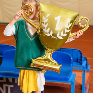 24" Gold Cup Trophy - Jumbo Mylar Balloon, Party Decor, Birthday Decor ...