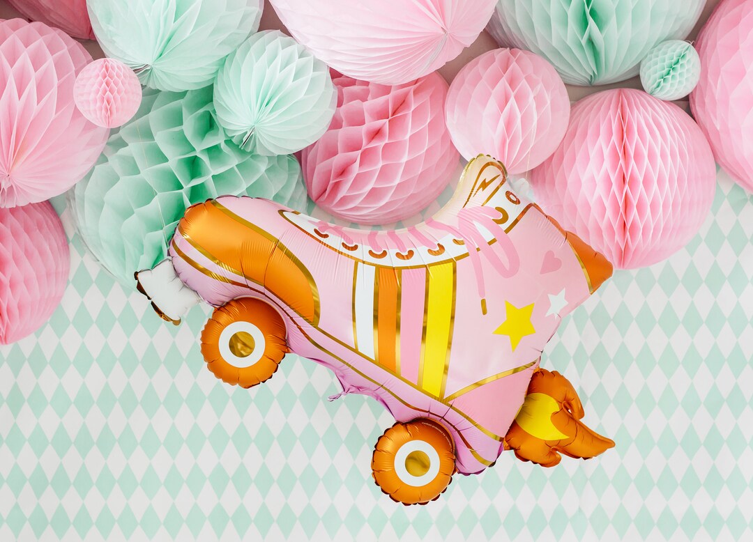 29" Roller-skate Balloon - Jumbo Mylar Balloon, Party Decor, Birthday ...