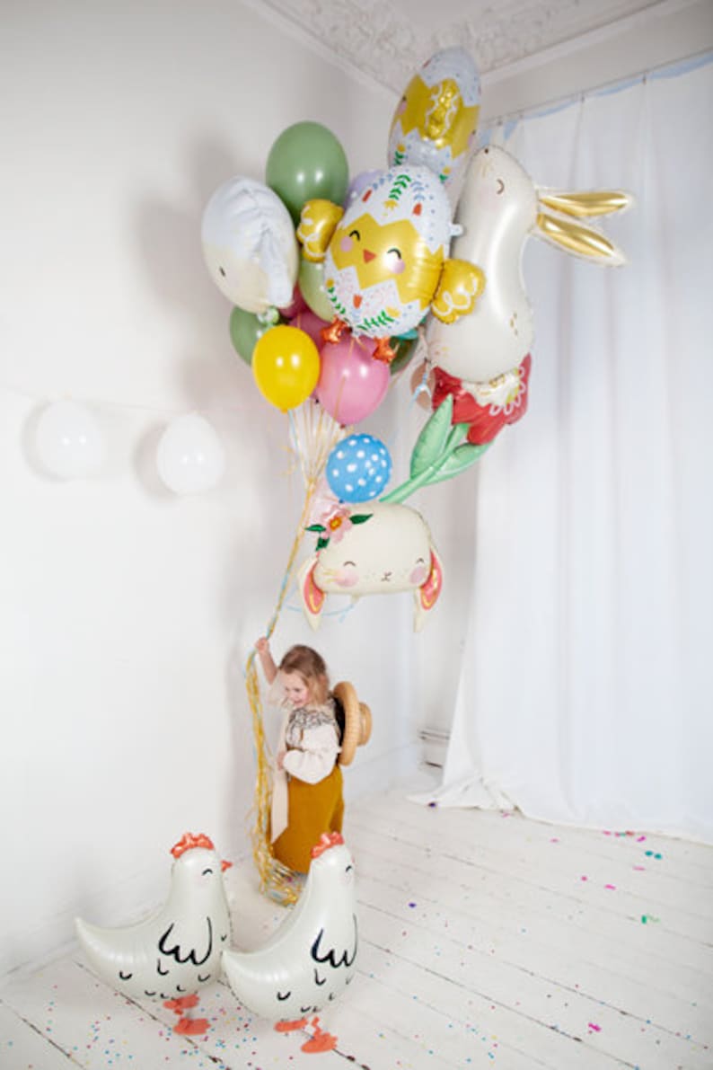 17 Hen Balloon Jumbo Mylar Balloon Party Decor - Etsy
