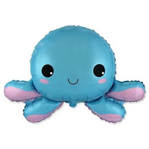 Ocean Sea Creature Mylar Balloons | Ocean Animal Foil Balloons | Shark ...