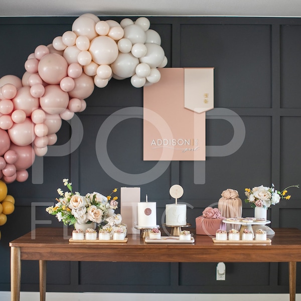 Blush Balloon Garland - Etsy