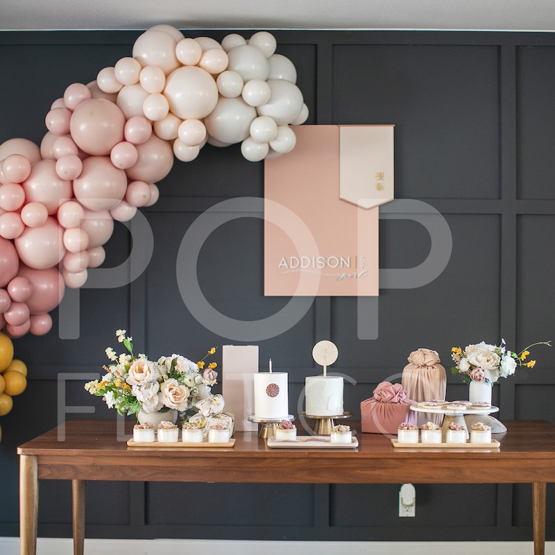 Blush Balloon Garland - Etsy