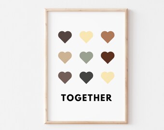 Everyone is Welcome Here Poster, Classroom Decor, School Counselor ...