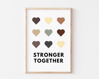 Everyone is Welcome Here Poster, Classroom Decor, School Counselor ...