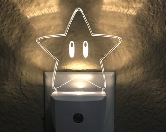 Mario Star Light - Etsy
