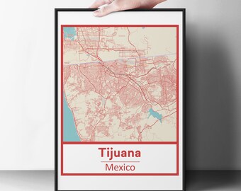 Tijuana Mexico Poster - Etsy