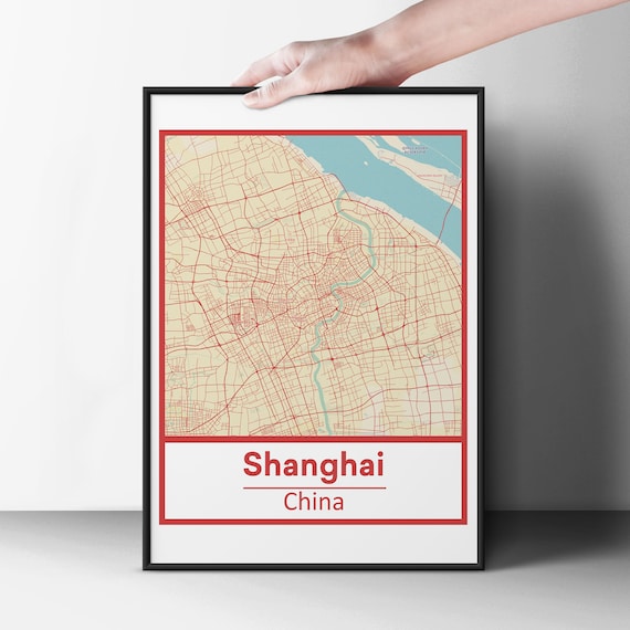 Visual Arts Craft Supplies & Tools Classic City Street Maps Retro ...