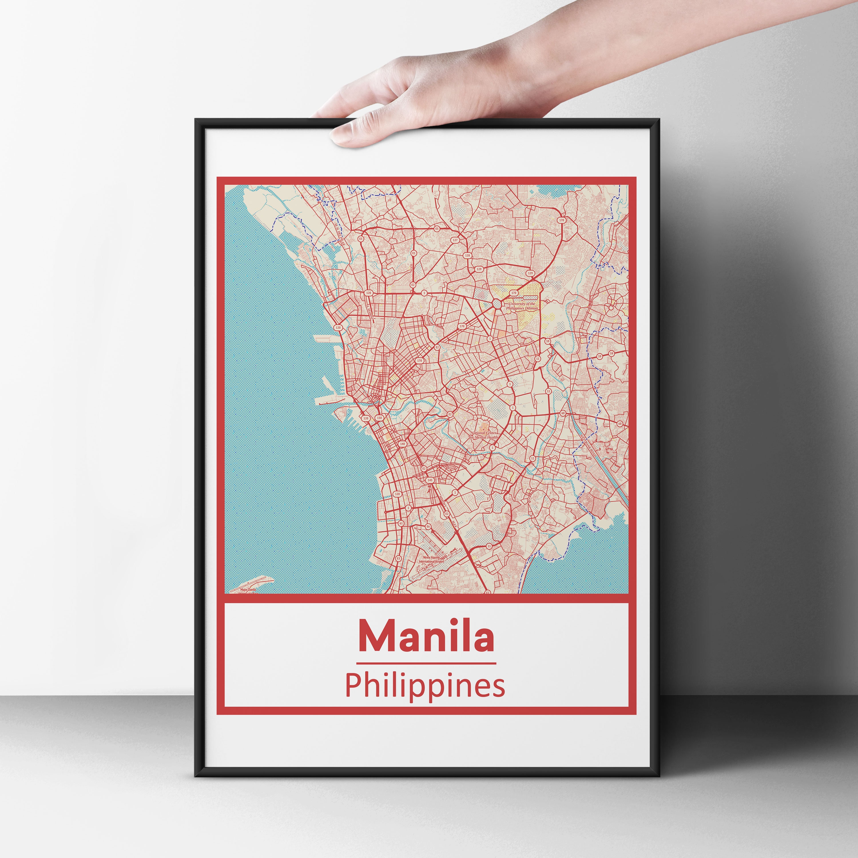 Metro Manila Street Map