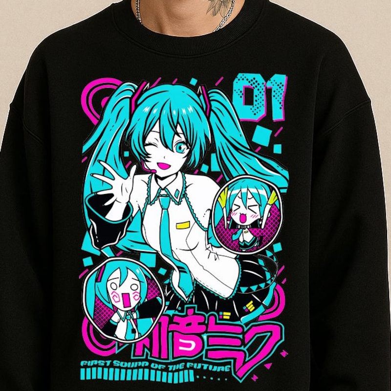 Blue Anime Hoodies - Etsy