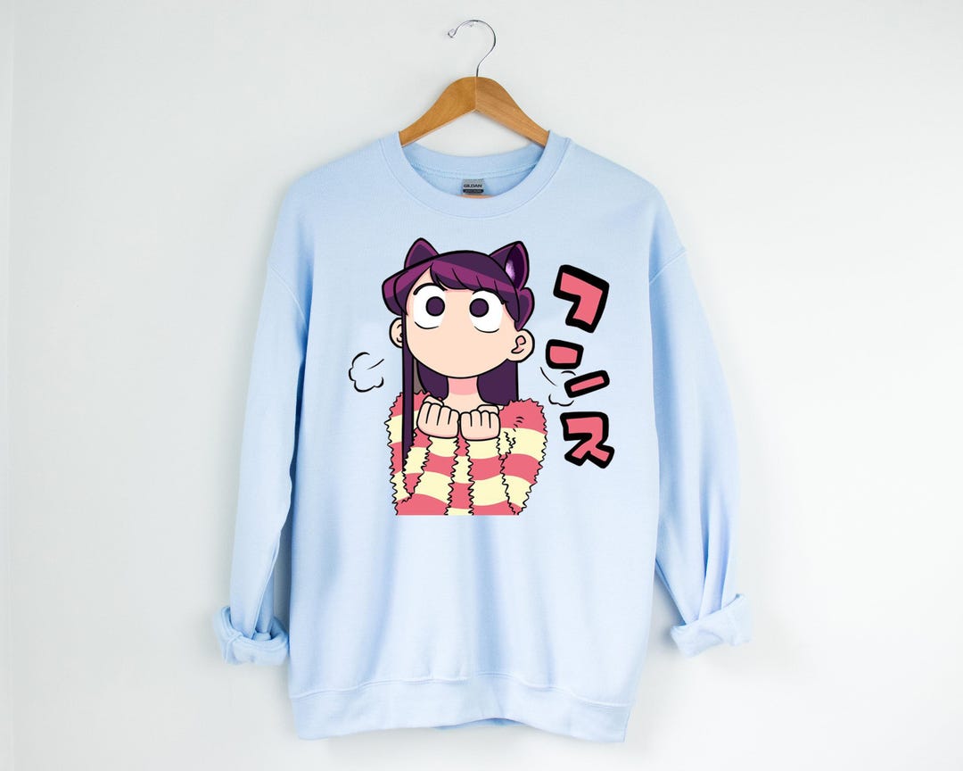 Unisex Komi Anime Sweater, Anime Inspired Tshirt, Japan Style Tee ...