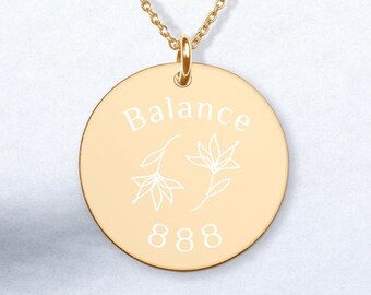888 Angel Number Necklace - Etsy