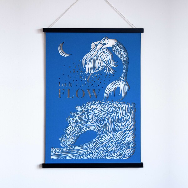 Moon Mermaid - Etsy