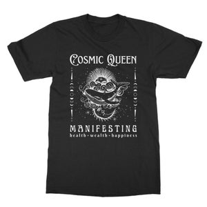 Cosmic Whale Manifest Tshirt Tarot Shirt Mystical Shirt Celestial Tee ...