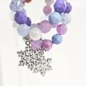 Frozen Bracelet Kit, Snowflake Party Favors, DIY Bracelets for Kids ...