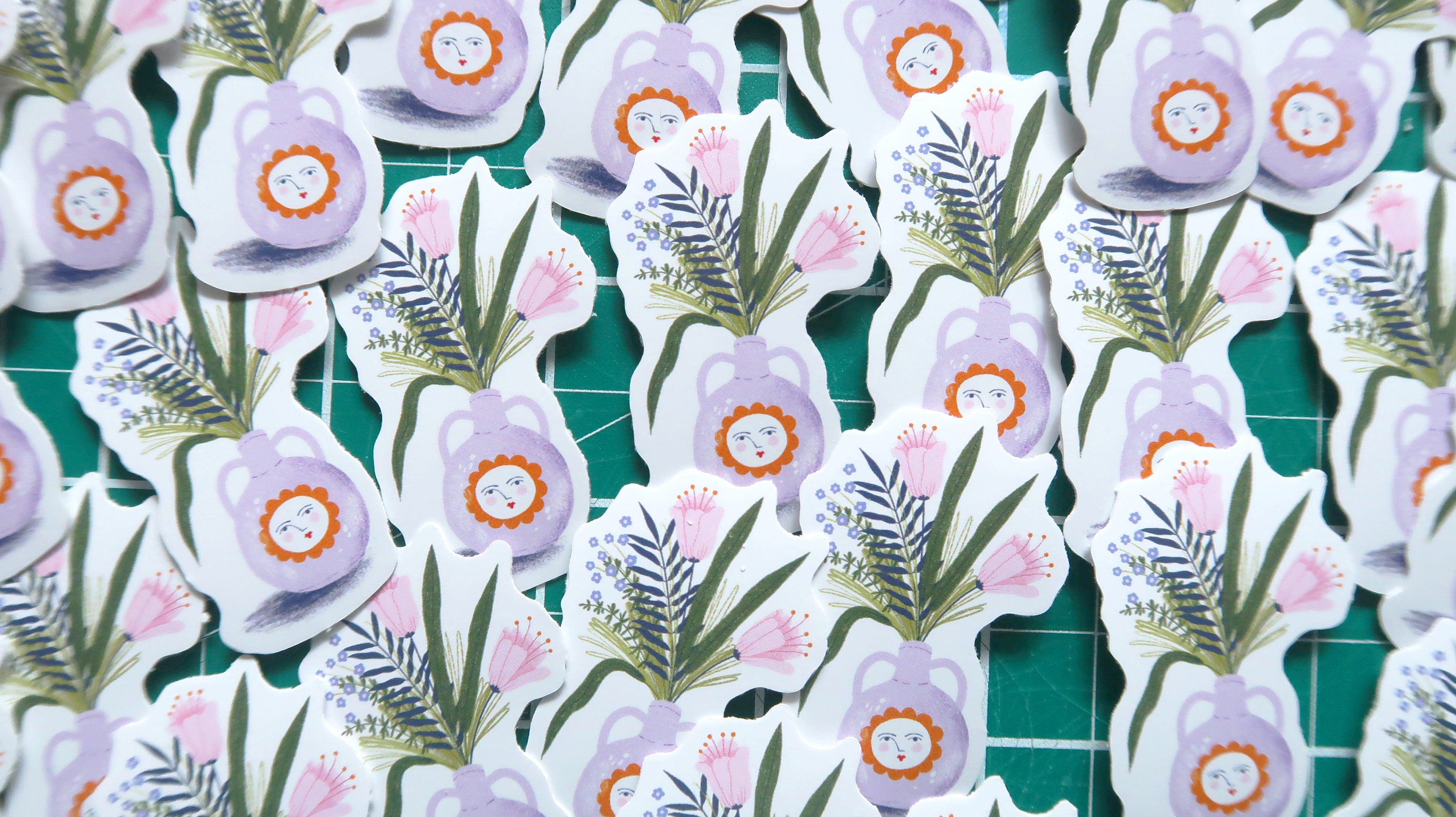 Mini Sticker Pack Cute Sticker Set Animals Sticker Set | Etsy