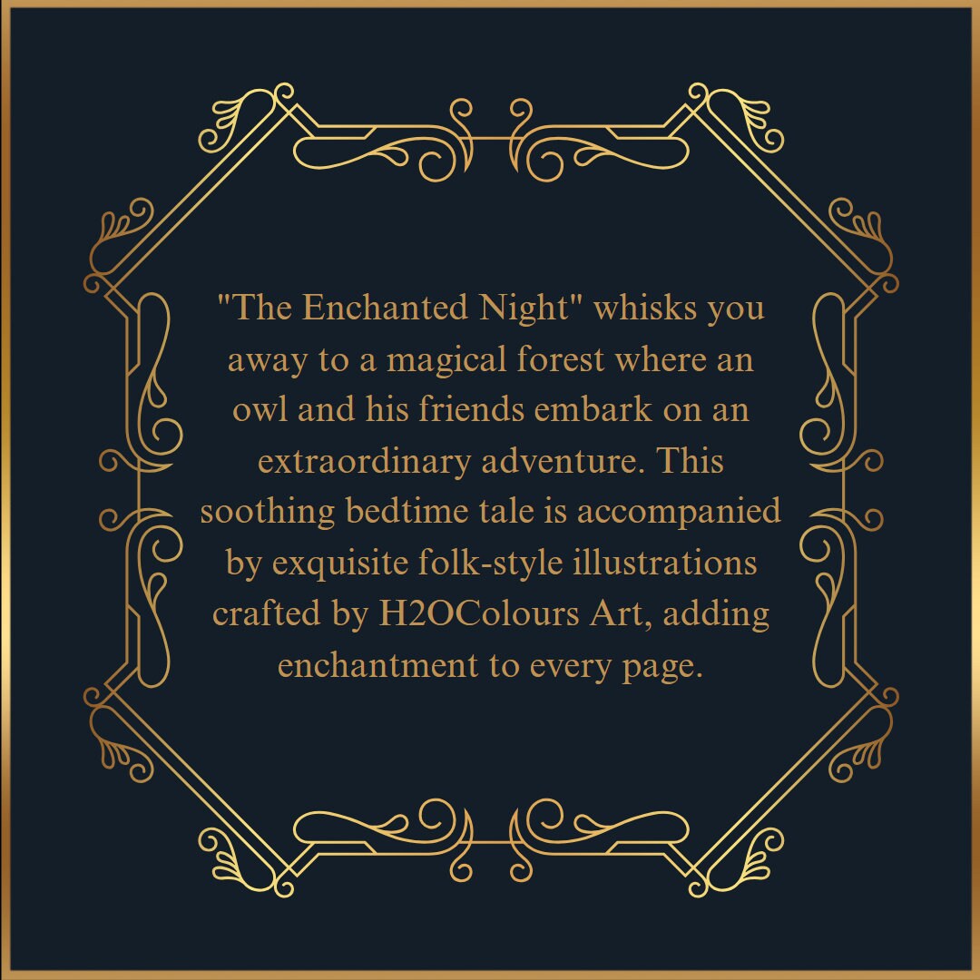 The Enchanted Night Childrens Story Ages 6-8 Bedtime Story Fantasy ...