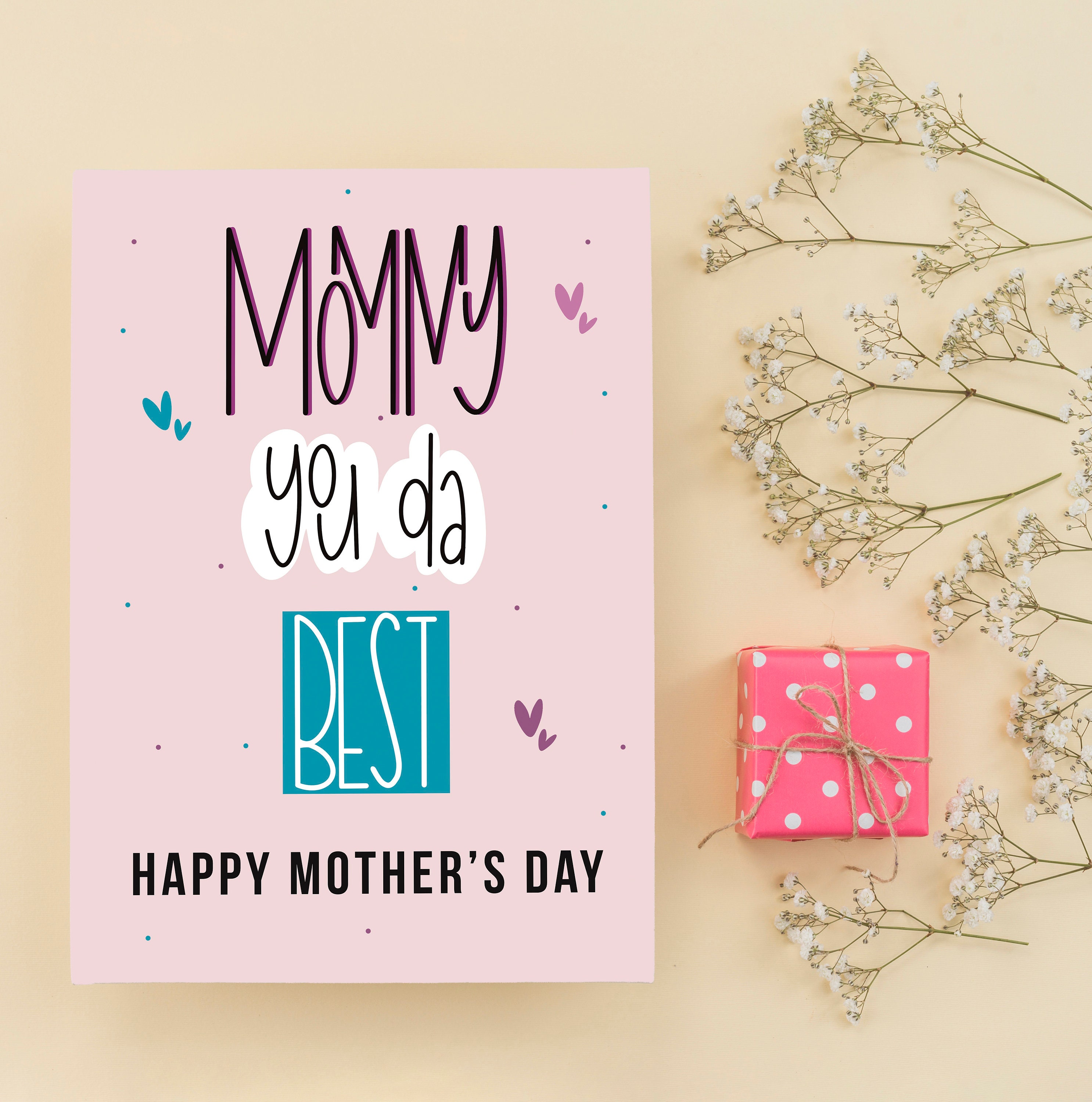 Youre the Best Mum, Instant Download, Happy Mothers Day Card, Mother's ...