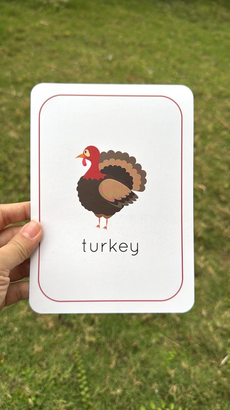 Farm Animals Flashcards Printable, Montessori Toddler Learning ...