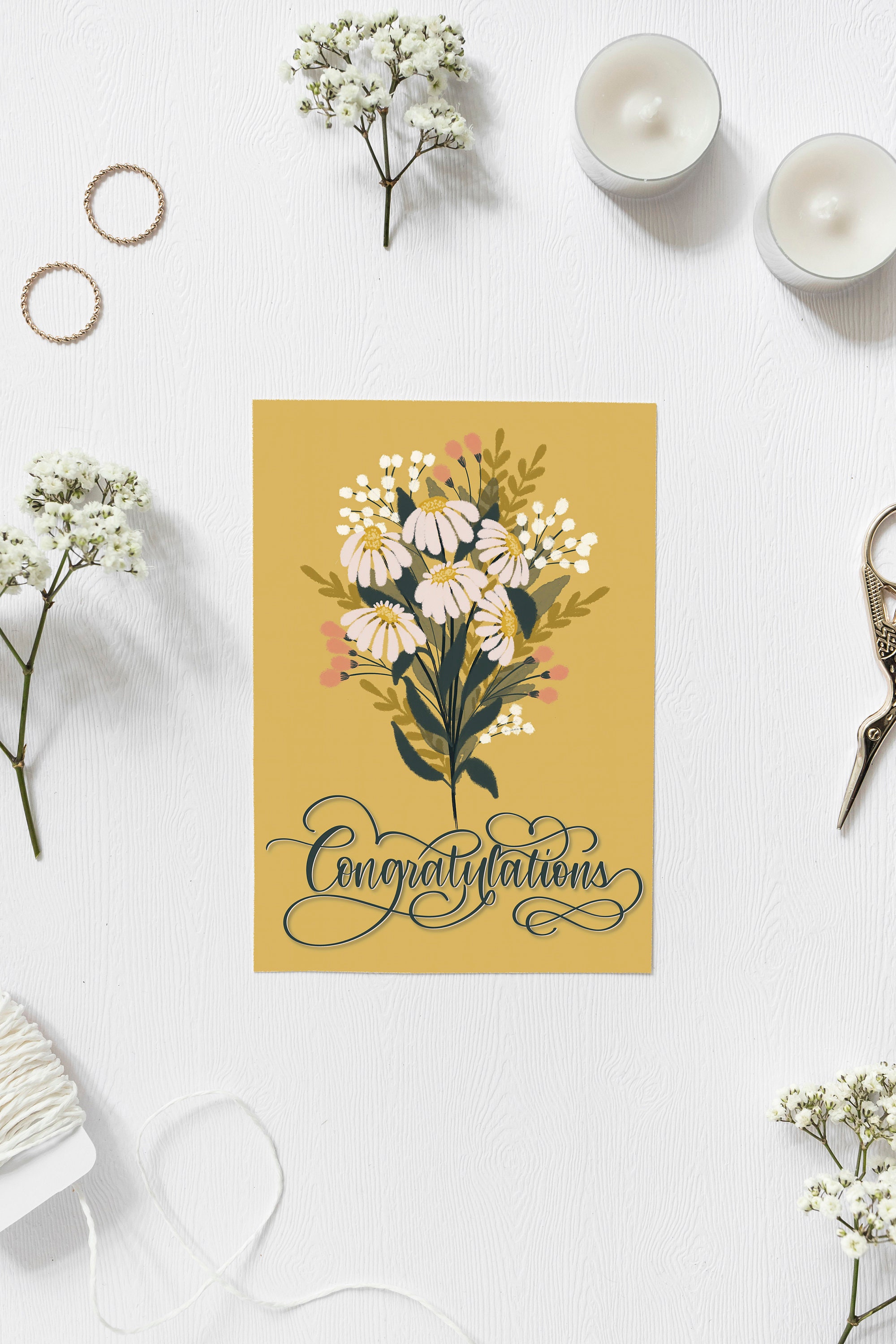 Congratulations Greeting Card Printable, Congrats Greeting Card ...