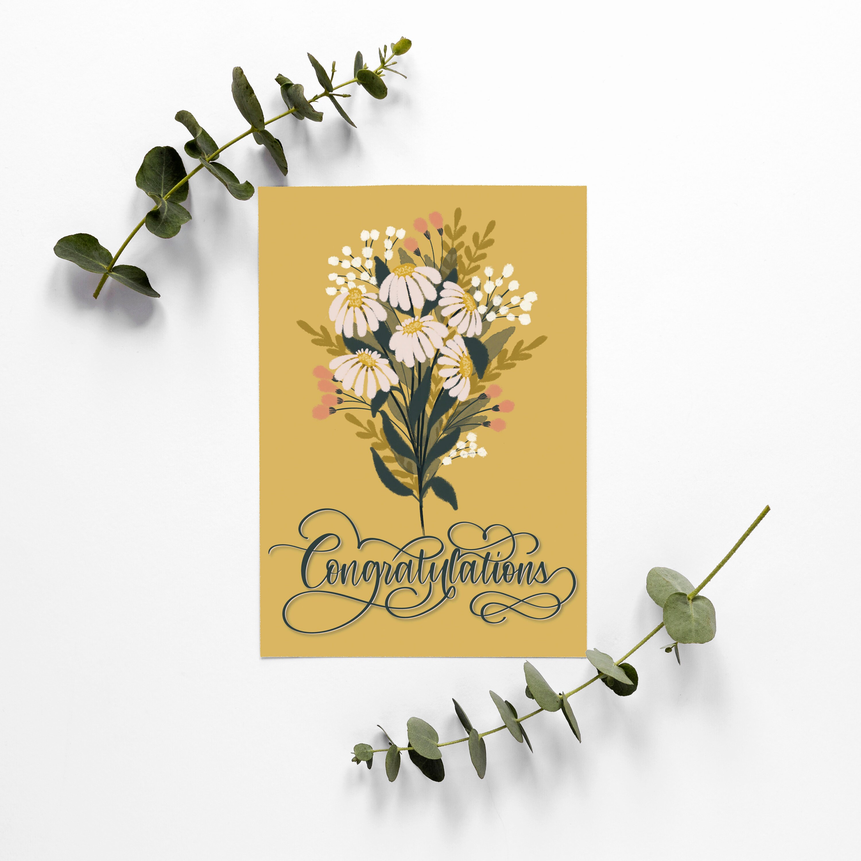 Congratulations Greeting Card Printable, Congrats Greeting Card ...
