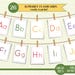 Rainbow Alphabet Flashcards for Toddlers, Printable ABC Flashcards ...