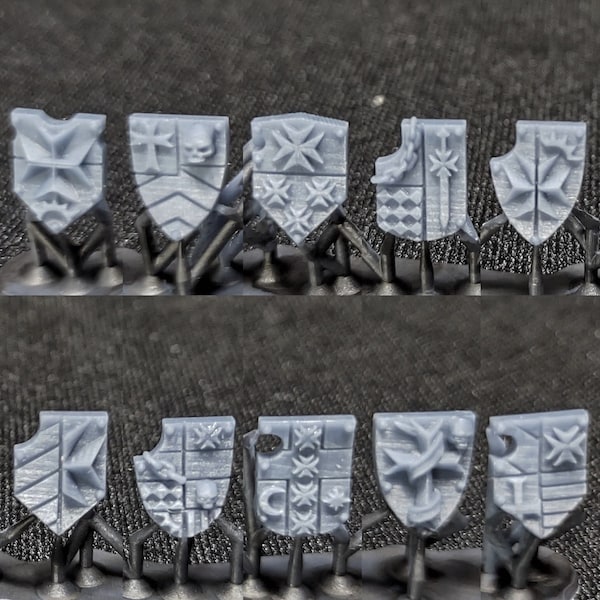 Black Templars Shoulder Shield - Etsy