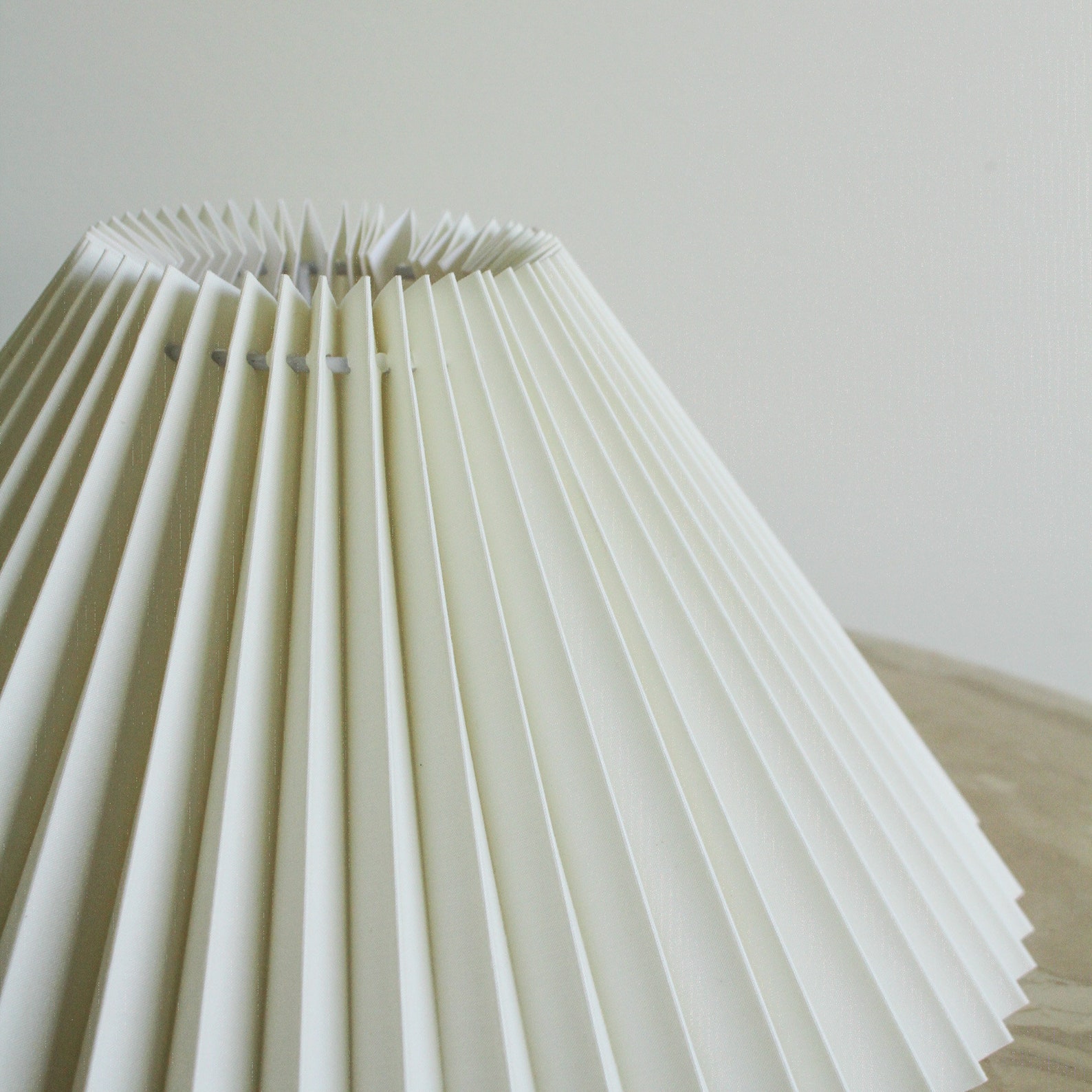 Ivory/cream Fabric Pleated Lampshade 30cm 36cm 45cm Bedside - Etsy