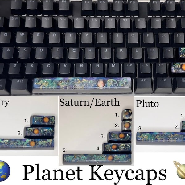 Space Keycaps - Etsy