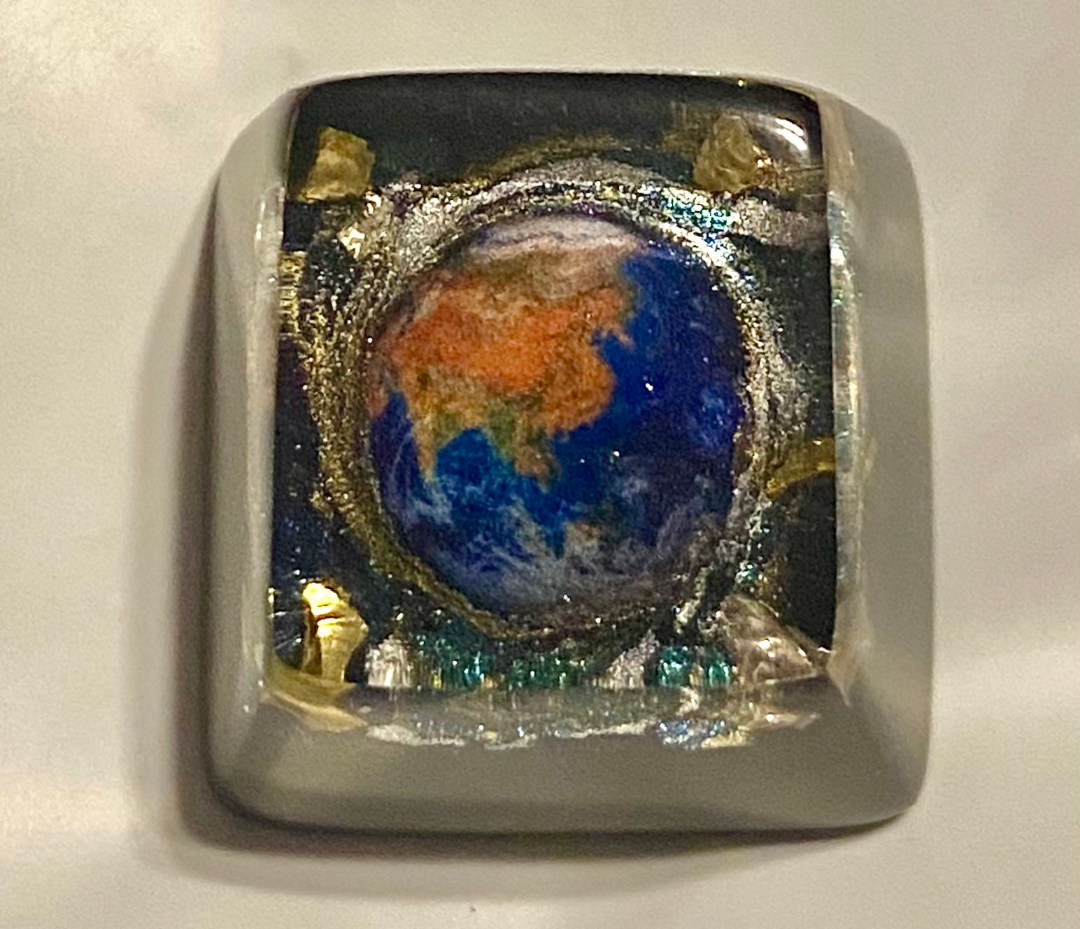 Starry Night Solar System Planets Galaxy Space Stars Keycaps | Etsy