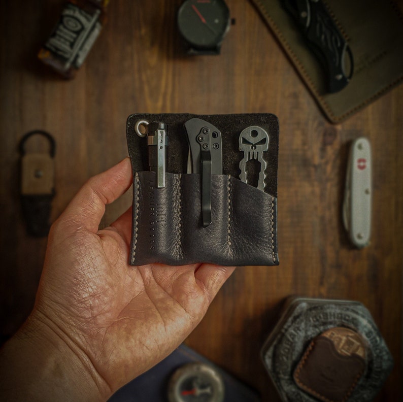 DELTA EDC Leather Organizer EDC Caddy Edc Leather Slip Edc - Etsy DELTA EDC Leather Organizer EDC Caddy Edc Leather Slip Edc - Etsy