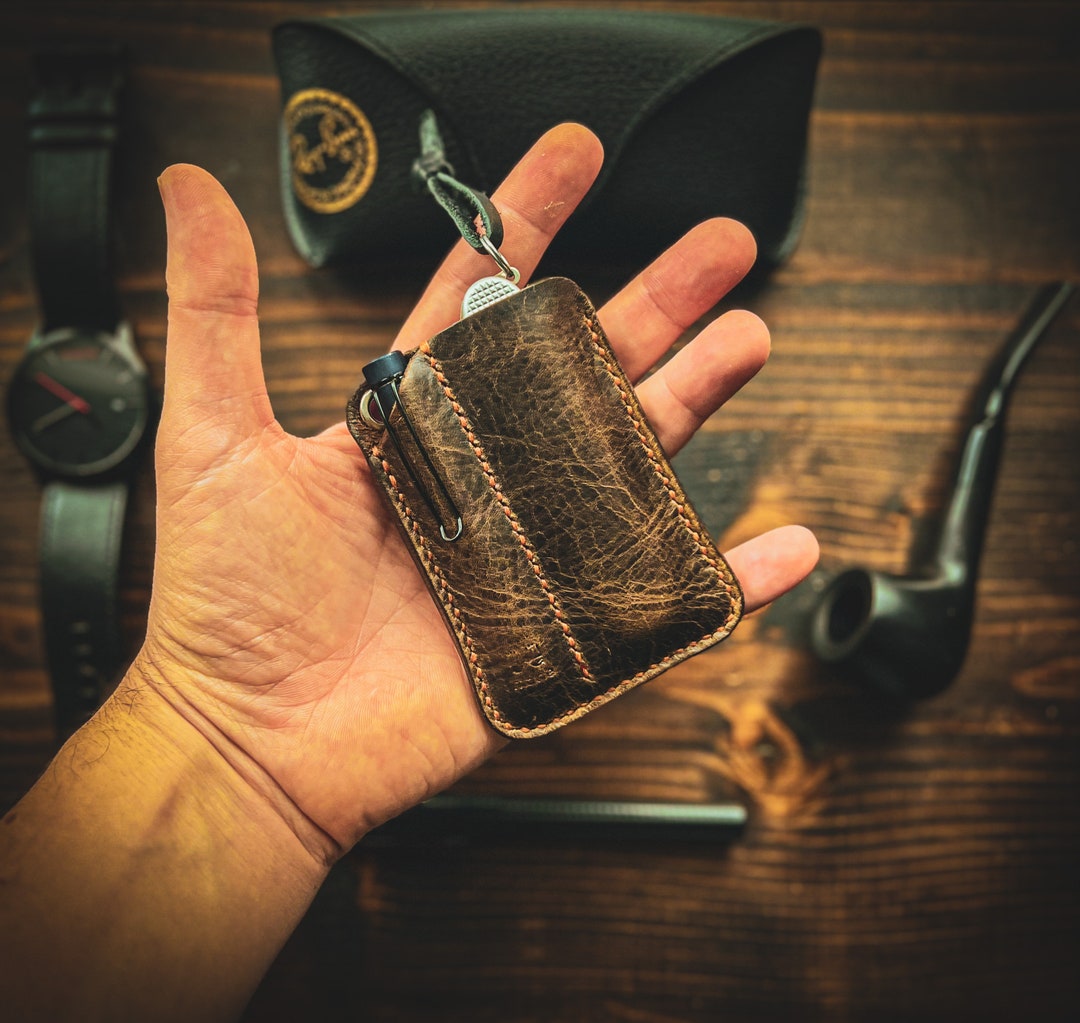 SVERD EDC Caddy Leather Organizer, EDC Caddy, Personalized Edc Leather ...