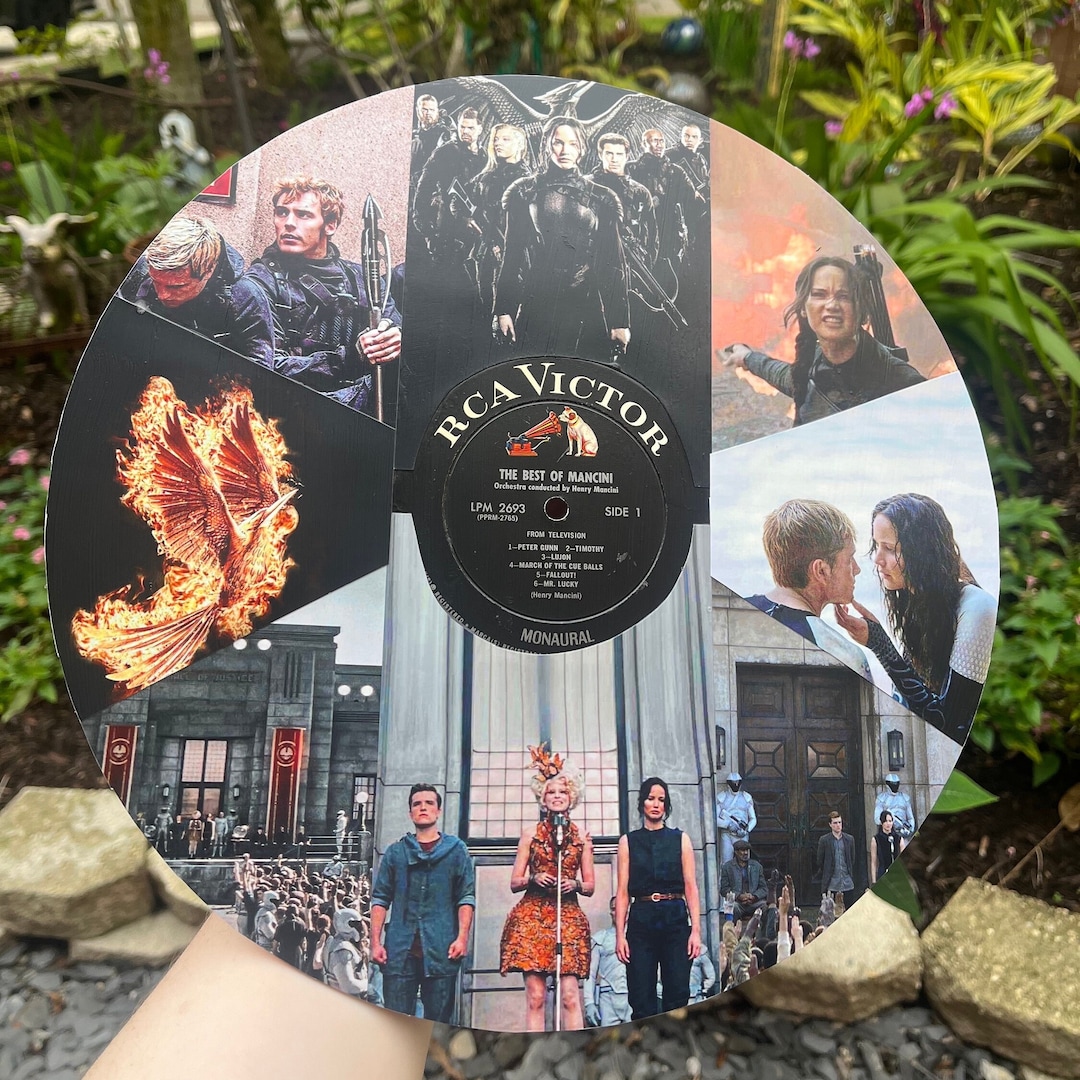Hunger Games Vinyl Collage - Etsy