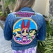 Powerpuff Girls Painted Jean Jacket - Etsy