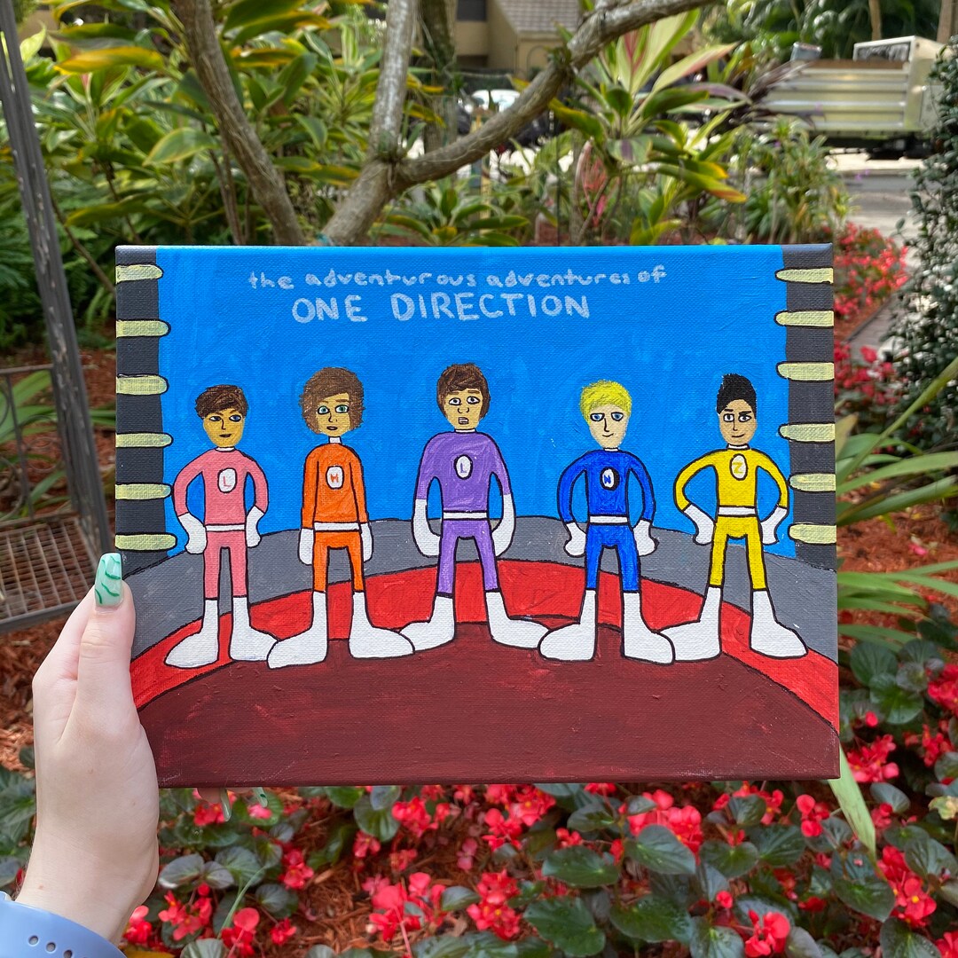 Adventurous Adventures of One Direction Painting - Etsy